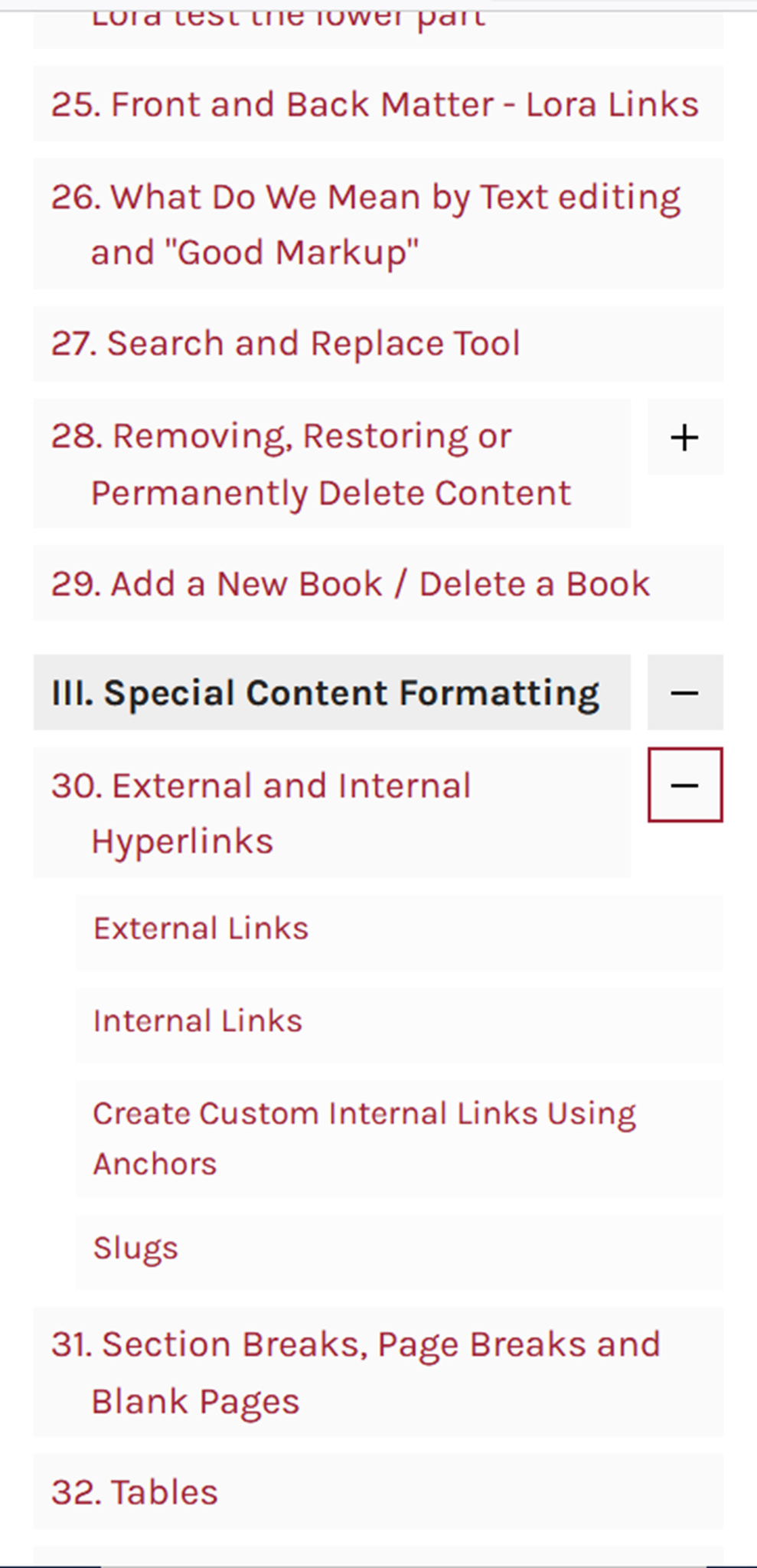 Table of Contents: Adding a Second Level – University of Arkansas OER ...